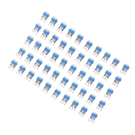 100x Variable Resistor 10 Values 500r To 1m Rm065 Blue White Trimmer Potentiome £6 97 Picclick Uk