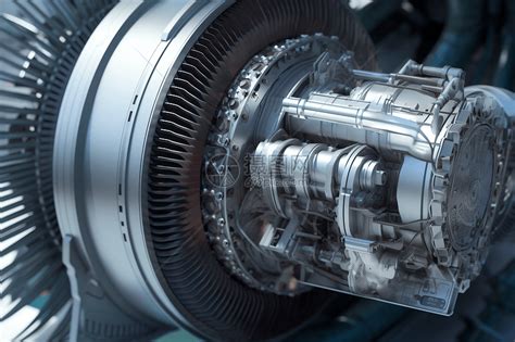 大型涡轮机特写图片素材 正版创意图片600140763 摄图网