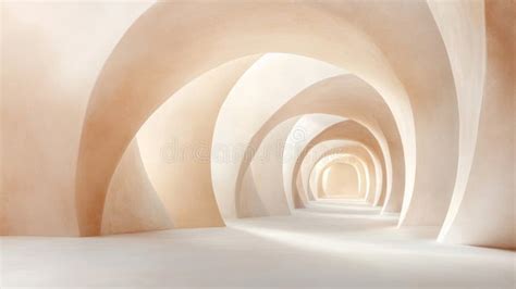 Abstract Architectural Interior With Light And Shadow Stock Illustration Illustration Of