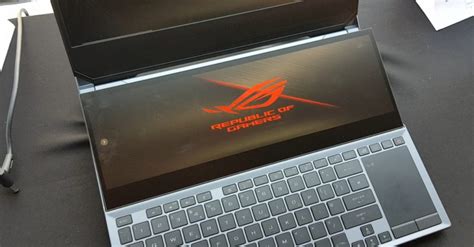 Asus Unveils The Zephyrus Duo 15 The First Dual Screen Rog Gaming Laptop