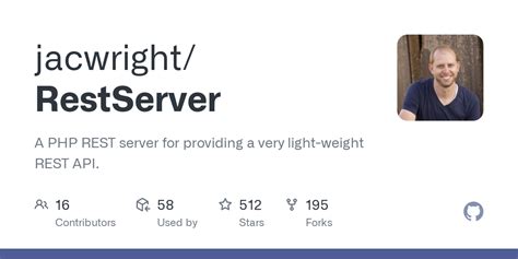 Github Jacwrightrestserver A Php Rest Server For Providing A Very Light Weight Rest Api