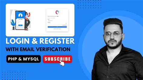 Login And Registration System In Php And Mysql With Email Verification Robin Codes Yt Youtube