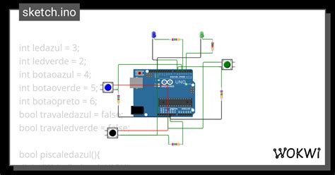Leds Passa Ou Repassa Wokwi Esp32 Stm32 Arduino Simulator