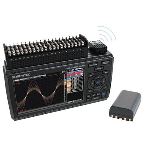 Bộ ghi dữ liệu Graphtec GL M Graphtec midi data LOGGER GL M Techmaster Electronics JSC