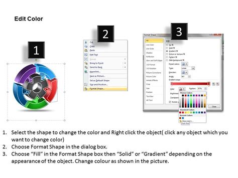 Interconnected Circular Diagram Chart Presentation Graphics Presentation PowerPoint