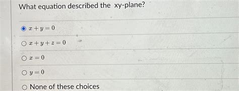 solved what equation described the