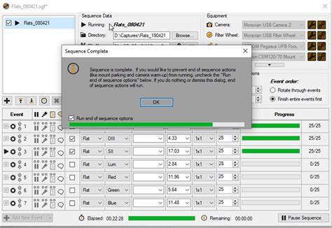 End Of Sequence Abort Page 2 Feature Requests Main Sequence Software