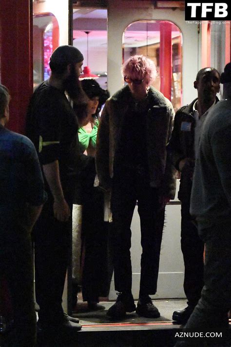 Megan Fox Is Seen Braless With Machine Gun Kelly In London Aznude