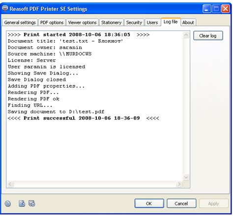 Windows File Copy Log Verebt