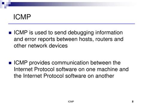 PPT ICMP Internet Control Message Protocol PowerPoint Presentation ID 2611456