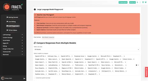Llm Playground Agent Ai Marketing