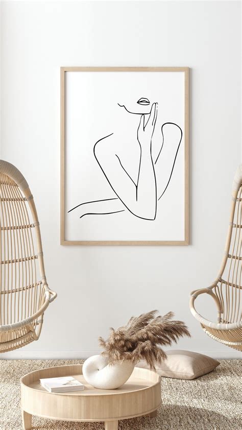 Woman Line Art Woman Line Drawing Woman Sketch Female Line