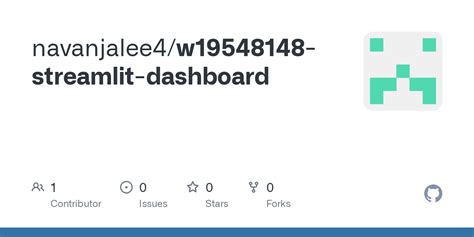 Github Navanjalee W Streamlit Dashboard