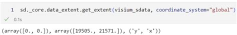 get extent switches x and y · issue 335 · scverse spatialdata · github