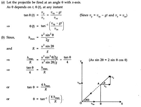 Ncert Solutions For Class 11 Physics Chapter 4 Motion In A Plane