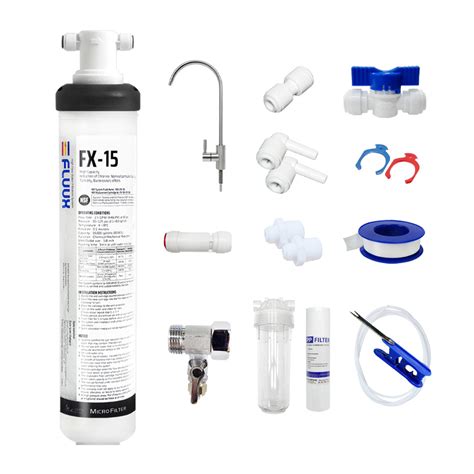 Fx15 Diy Fluux 플럭스 언더싱크 정수기 Diy 세트 플럭스diy플럭스언더싱크정수필터세트직수형정수필터카페정수기카페올인원정수상업용필터올인원필터