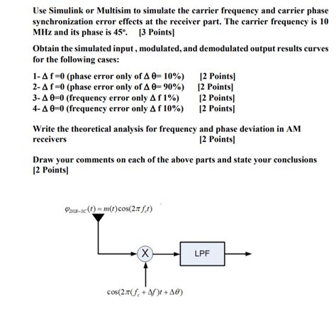 Solve Using Simulink Or Multisim Please All The Chegg Com