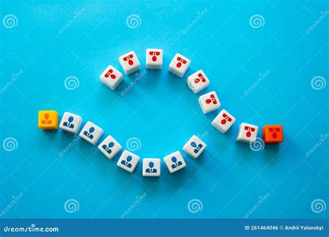 Leaders Divide The Group Into Two Teams Divided Into Two Parts To