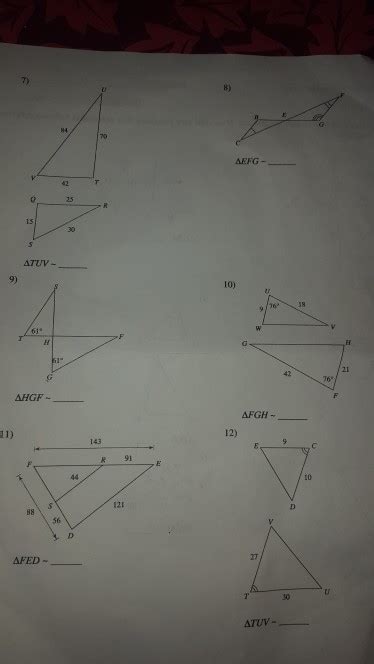 Solved Similar Triangles Du Penis State Of The Chegg Com
