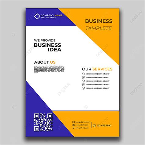 Free Professional Business Flyer Template Vector Template Download On
