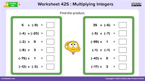 Integers Fun2Do Labs