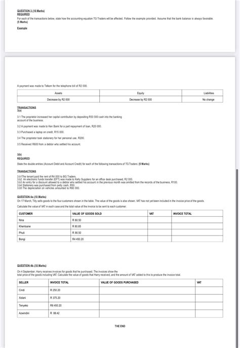 Solved QUESTION 3 10 Marks REQUIREDFor Each Of The Chegg Com