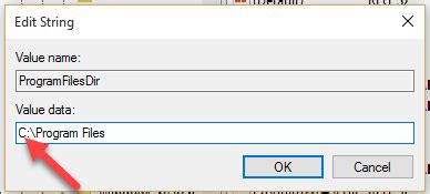 Change Default Installation Folder In Windows 10