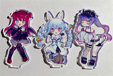 夢月ロアちゃんアクリルスタンド yumichiyo0606 BOOTH