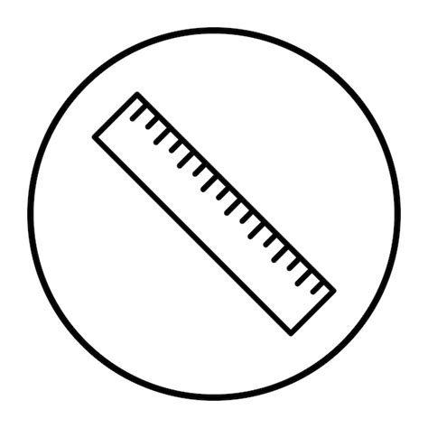 Premium Vector Ruler Vector Illustration