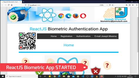 React Biometric Fingerprint Integration Using A Columbo Scanner