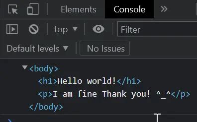 JavaScript で文字列を HTML に変換する Delft スタック