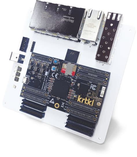 Gigglebits Hackable Arm And Fpga Router Comes With An Sfp Cage And 5 Gigabit Ethernet Ports