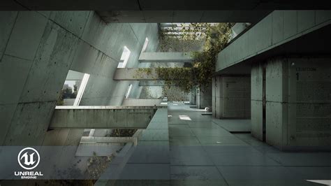 Unreal 4 Beton Lighting Scene Youtube