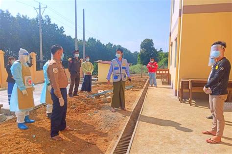 မိုင်းယောင်းမြို့တွင် ကိုဗစ် ၁၉ အတည်ပြုလူနာအချို့ ကျန်းမာရေးကောင်းမွန်လာသဖြင့် ဆေးရုံမှ ဆင်းခွင့