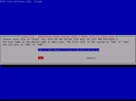 How To Clone Or Backup Linux Disk Using Clonezilla