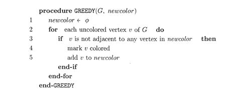 Solved Use The Procedure Greedy That Is Provided To Write