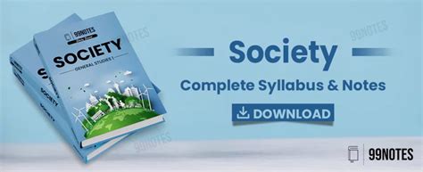 Society Upsc Notes 99notes