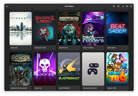 Cartridges Is Another Linux Game Launcher And It S Super Clean GamingOnLinux