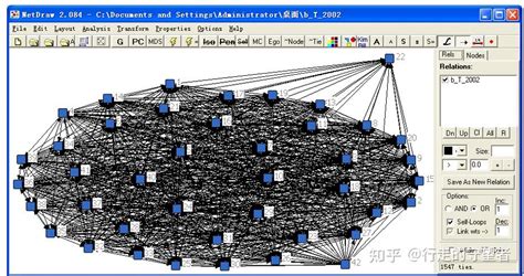 社会网络分析 Ucinet 主流软件及操作教程 知乎