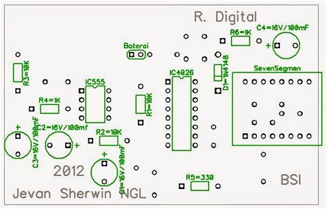 Mikrokontroler Atmel Mcs51 Dan Atmega Avr Skema Rangkaian Digital Ic 4033 Dan Ic 555
