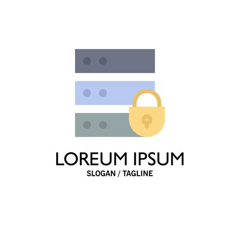 Device Electronic Internet Security Key Business Logo Template Flat Color 18027745 Vector Art At