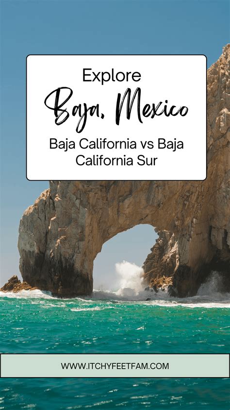 Baja California Vs Baja California Sur Whats The Difference Itchy Feet Fam