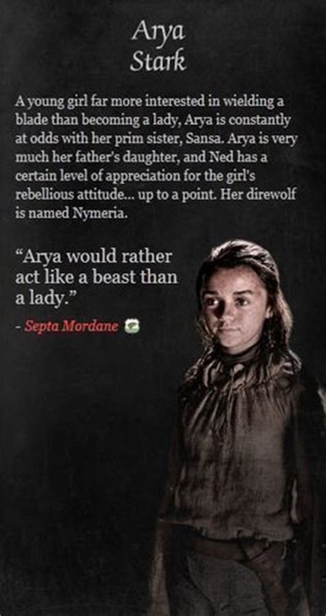 Arya Stark Arya Stark Photo 37215350 Fanpop