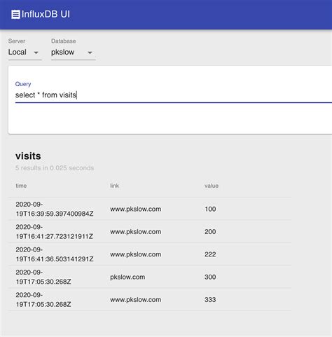 Influxdb入门及使用，一个优秀的时序数据库 南瓜慢说官网