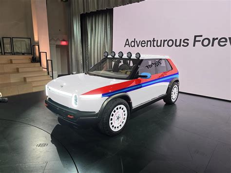 Rivian R3x With Lancia Livery Shopd Rrivian