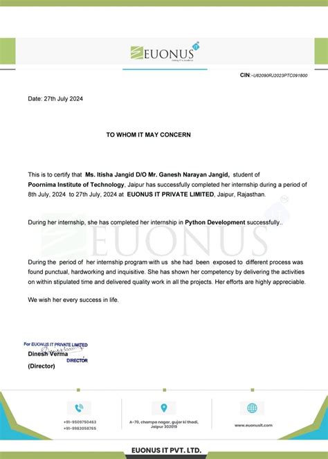 Itisha Jangid On Linkedin Excited To Share My Journey In Python