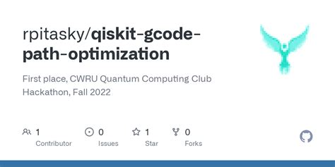 GitHub Rpitasky Qiskit Gcode Path Optimization First Place CWRU Quantum Computing Club
