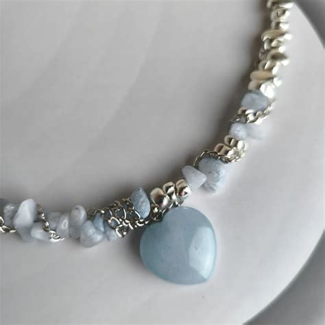 УКРАШЕНИЯ ЦВЕТЫ ИЗ ТКАНИ On Instagram Комбинированное колье из авантюрина и гематита