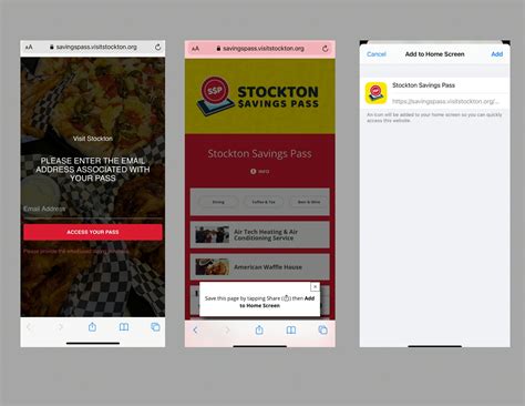 Getting Started How To Use Your Stockton Savings Pass Visit Stockton