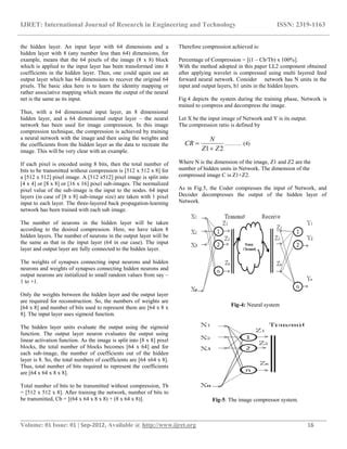 Neural Network Based Image Compression With Lifting Scheme And Rlc Pdf